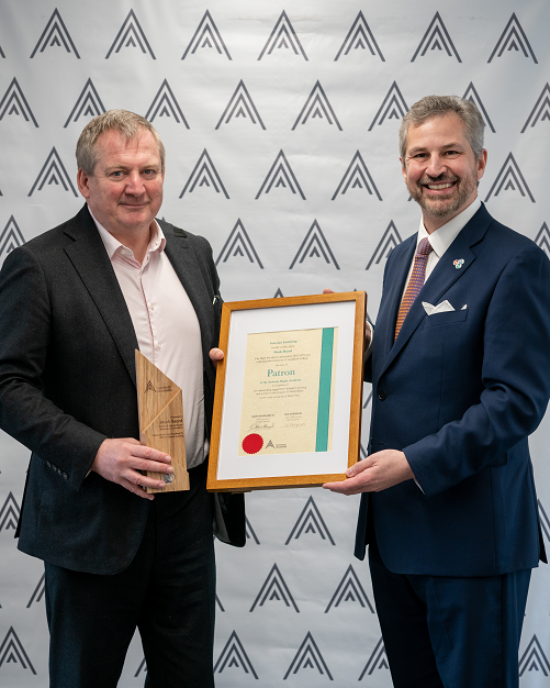 Mark Beard, Patron of Activate Rugby Academy