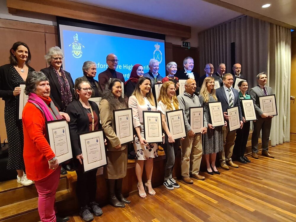 Sharmen Ibrahim honoured at Oxford High Sheriff Awards 2022/23